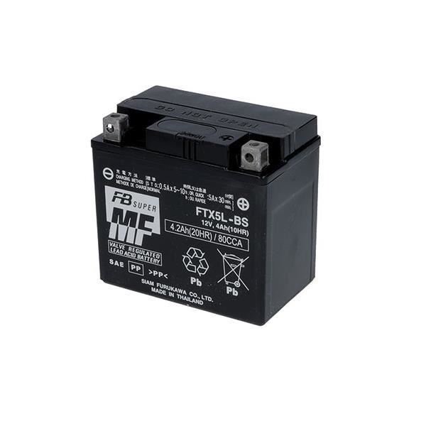 FURUKAWA battery for KTM 450 EXC F 05-07 FTX5L-BS 12V/4AH model MF ...