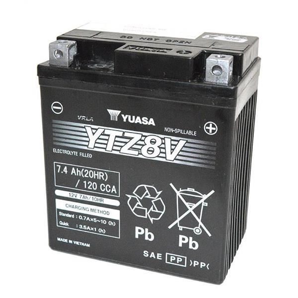 Yuasa battery for honda pcx 125 18-20 YTZ8V 12V/7AH model MF ...