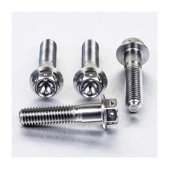 Front Axle Pinch Bolt STAINLESS STEEL drilled kit Pro-Bolt Honda CB ...