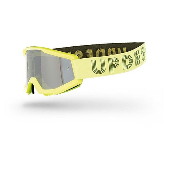 UP DESIGN DYNAMITE NEON YELLOW MASK - MIRROR LENS - 501143 ...