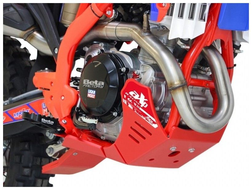 AXP AX1755 Xtrem engine guard Beta RR 390 2025 red in HDPE 8mm ...