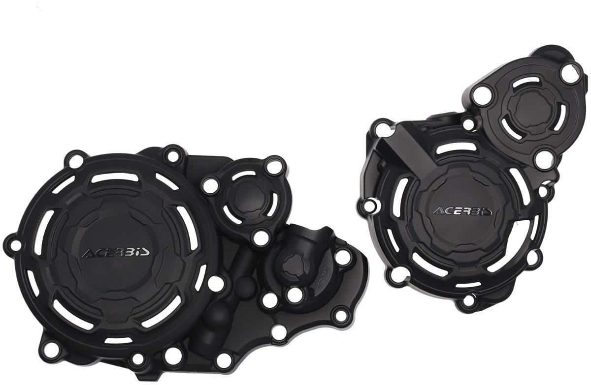 Engine case cover Suzuki DRZ 400 SM 04-23 Complete kit (R+L) X-Power ...