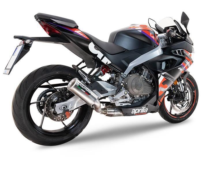 GPR m3 inox complete exhaust system Aprilia RS 457 24-25 street legal ...