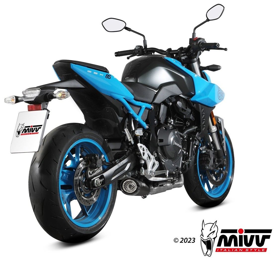 Mivv X-M5 complete exhaust system Suzuki GSX-8S 2025 no street legal ...