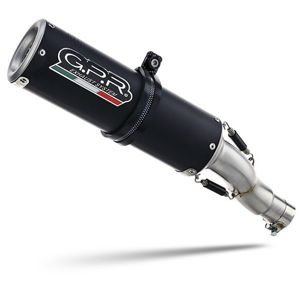 GPR m3 black titanium exhaust Honda CMX 500 Rebel 17-20 street legal E4 ...